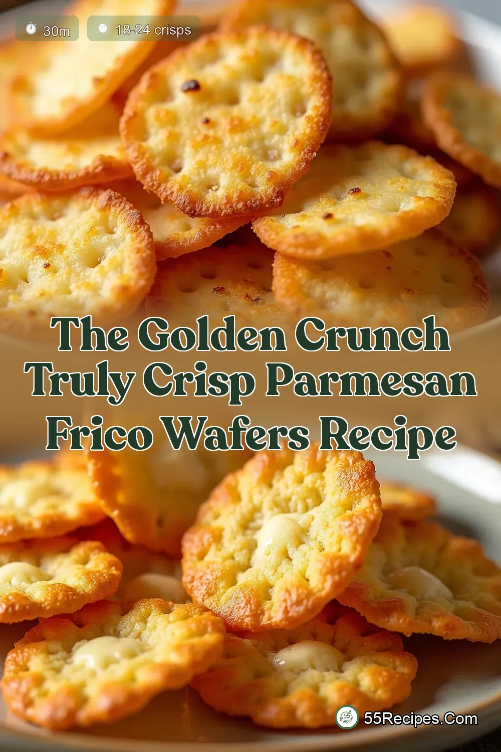 Truly Crisp Parmesan Frico Wafers Easy Recipe - 55Recipes