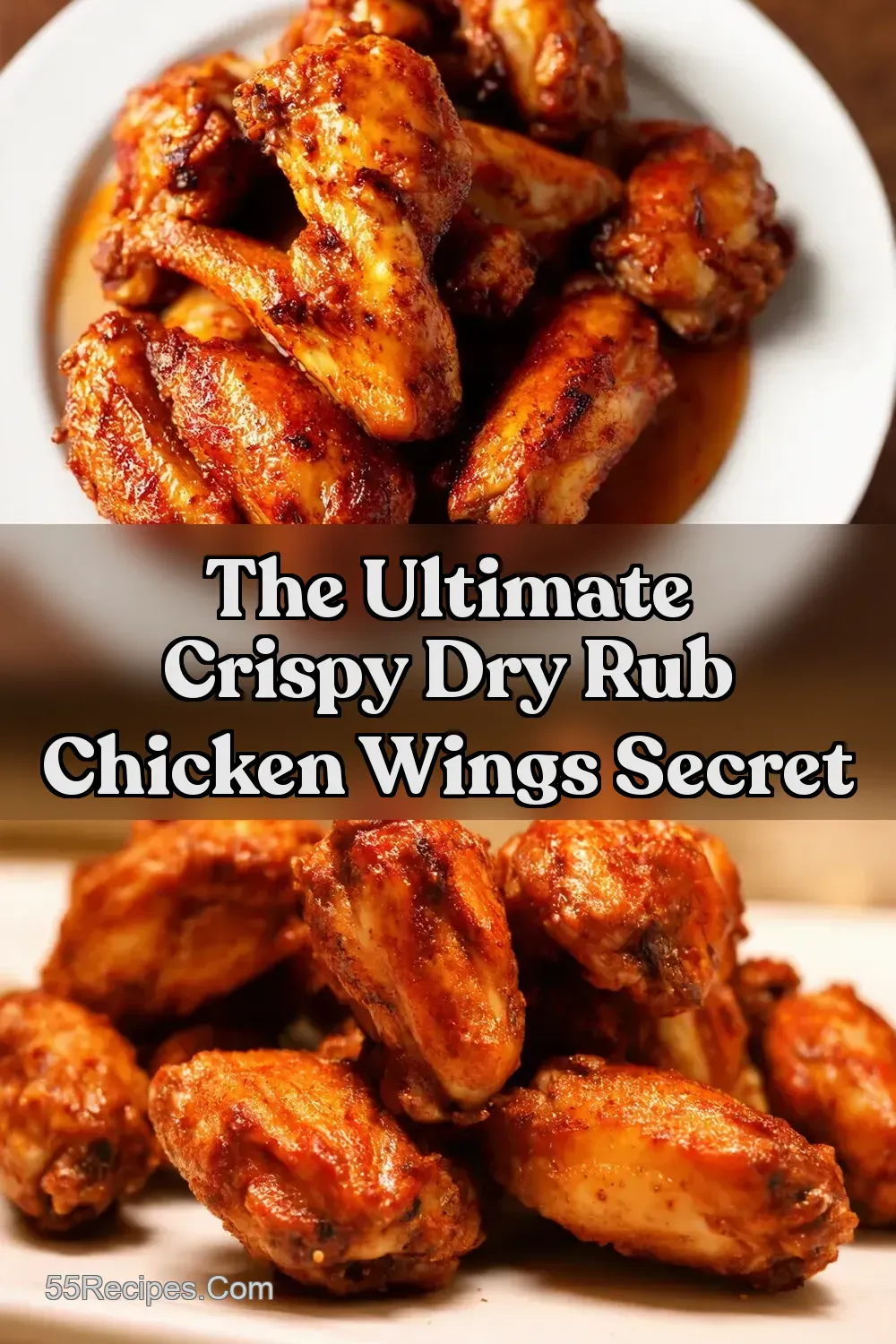 Knock Your Socks Off Dry Rub Chicken Wings - 55Recipes
