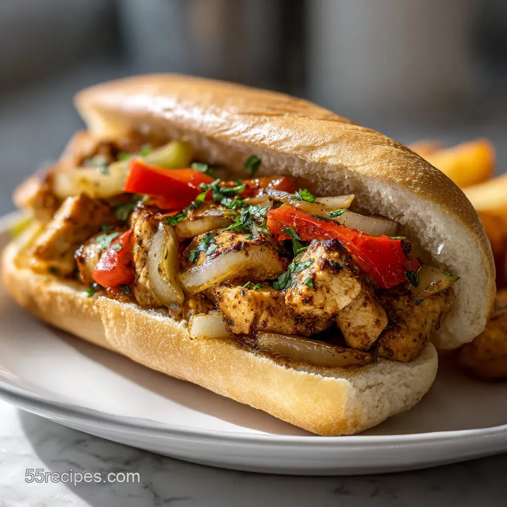 Chicken Philly Recipe: Pan-Seared in 20 Minutes - 55Recipes