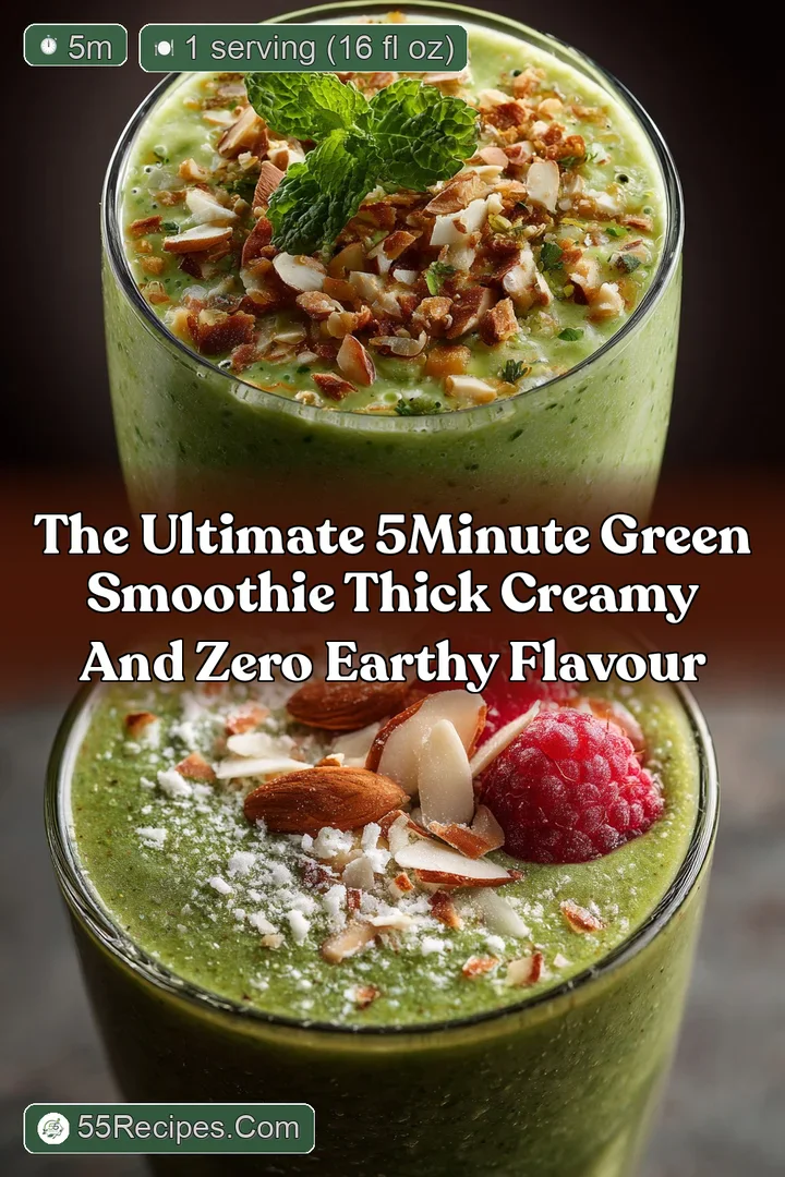 The Ultimate Green Power Smoothie Recipe No Earthy Taste