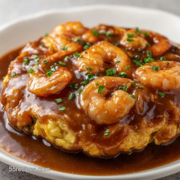 Shrimp Egg Foo Young Recipe: Fluffy Patties with Velvety…